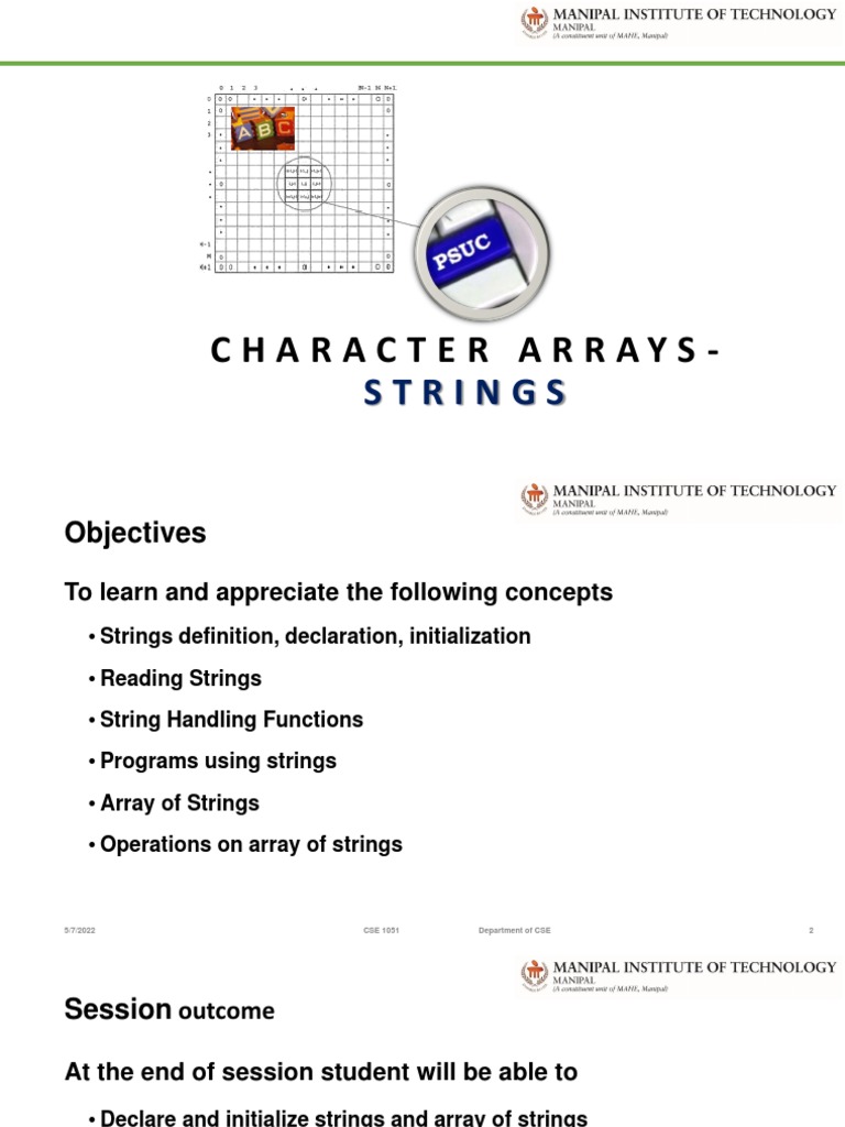 L18 L19 Strings | PDF | String (Computer Science) | Computer Engineering