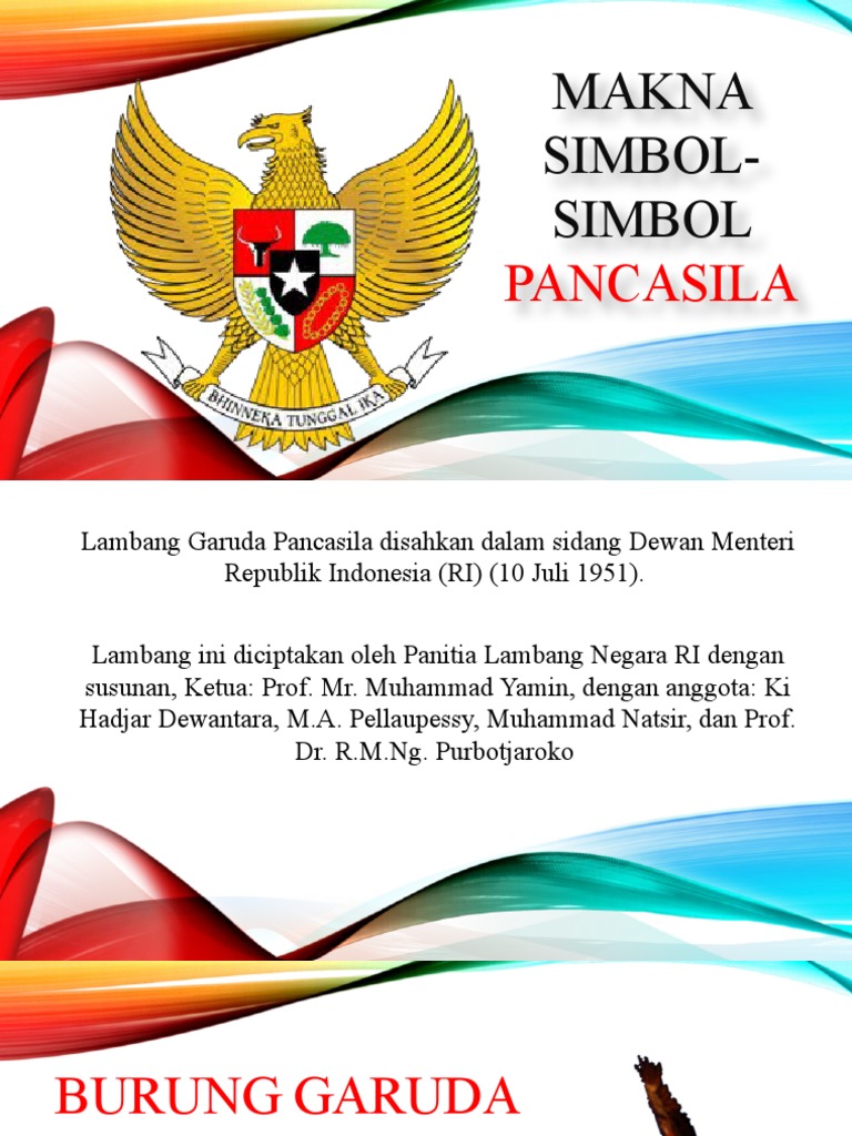 Makna Simbol-Simbol Pancasila | PDF