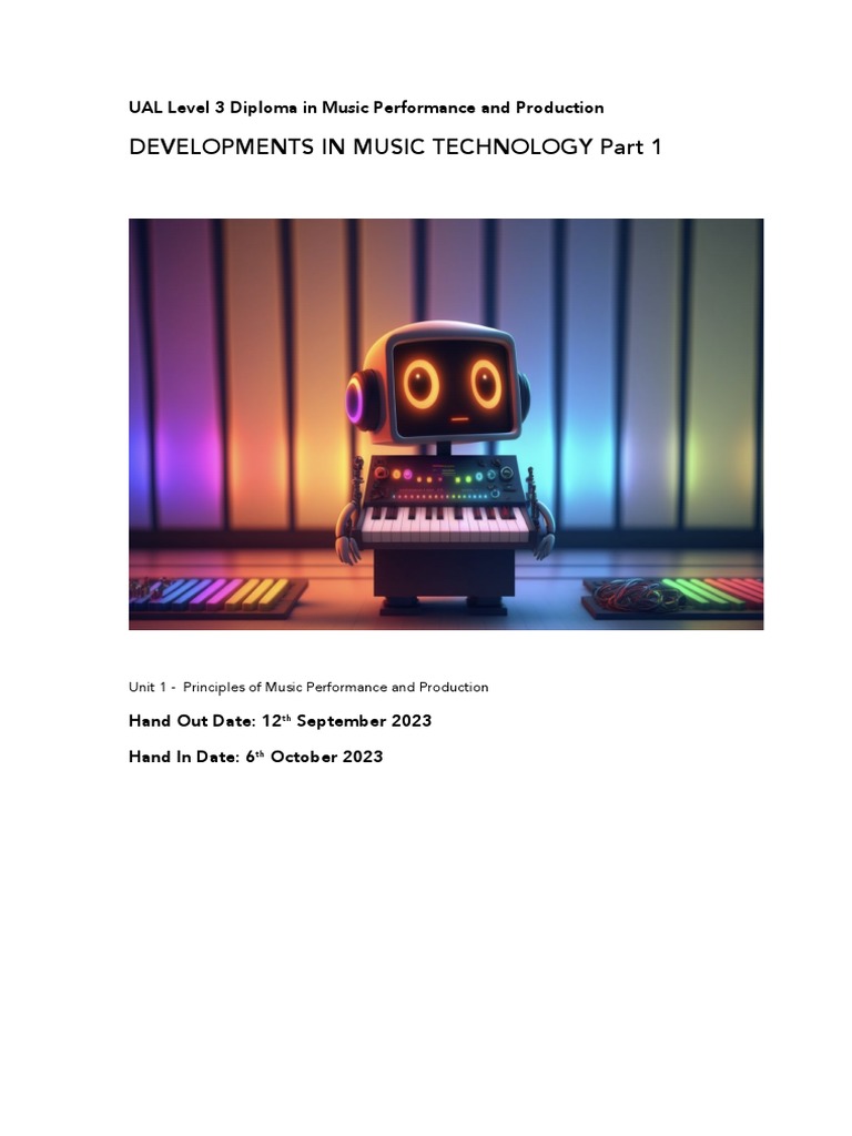 UAL L3 Project 1 (Unit 1) | PDF | Evaluation | Knowledge