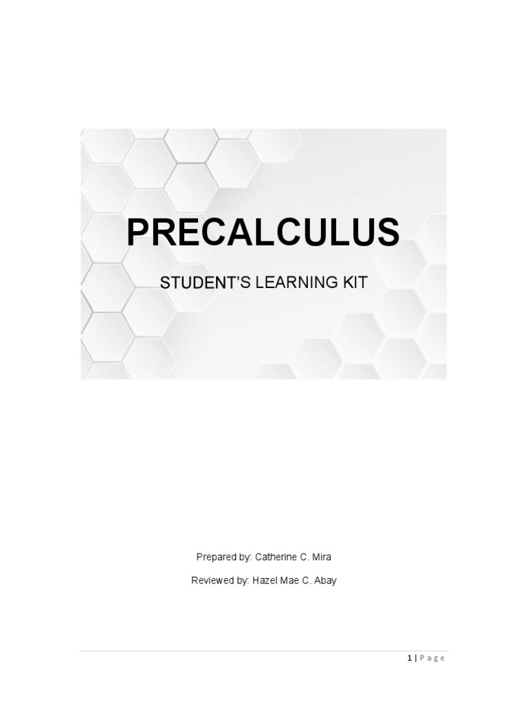 Precal Unit 2 Notes SLK | PDF | Summation | Sequence