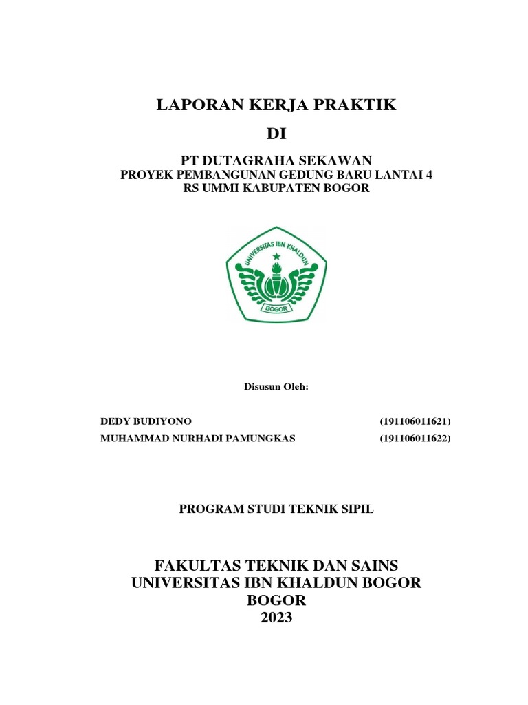Laporan Kerja Praktik Word (2) New | PDF