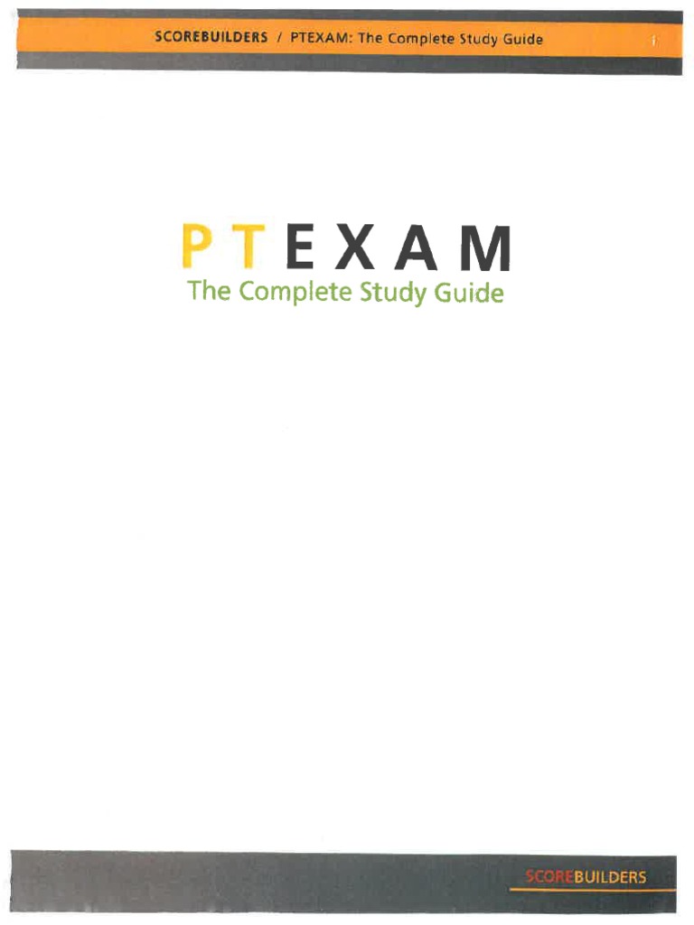 ScoreBuilders NPTE 2013 PDF | PDF