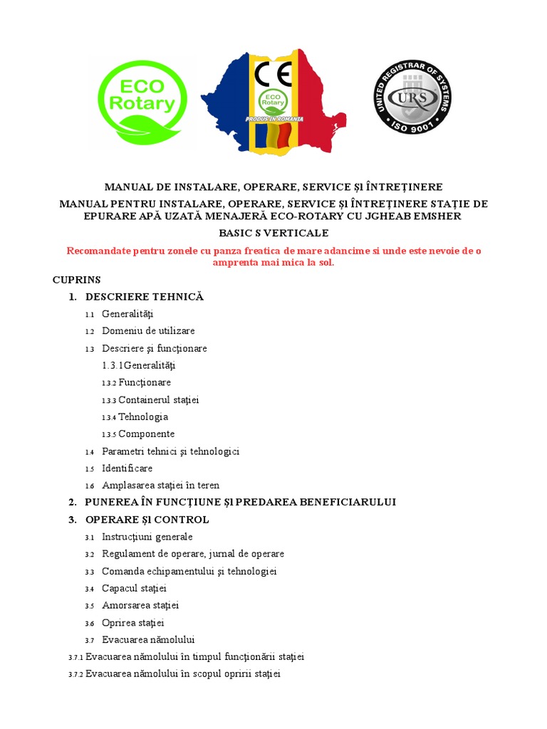 Manual Minis Basic S Verticale | PDF