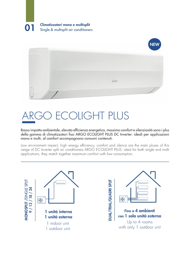 ARGO ECOLIGHT PLUS Ficha Tecnica | PDF