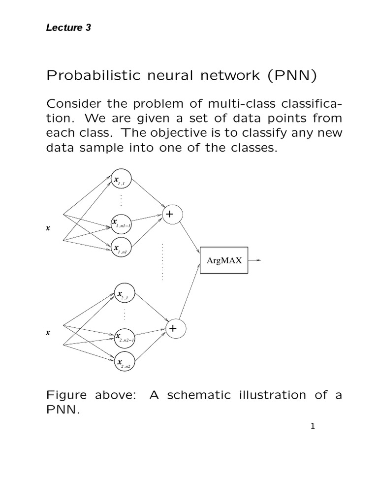 Probabilistic Neural Network (PNN) | PDF | Systems Science | Statistical Theory