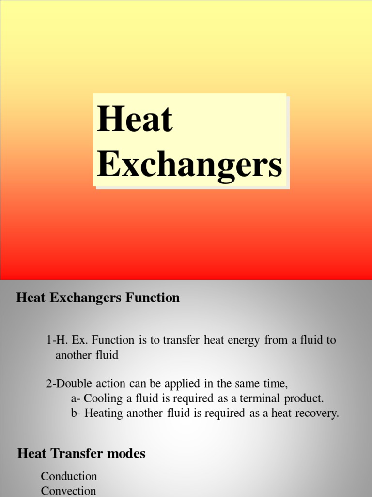 Heat Exchanger | PDF | Heat Exchanger | Heat Transfer Heat Exchanger | PDF | Heat Exchanger | Heat Transfer