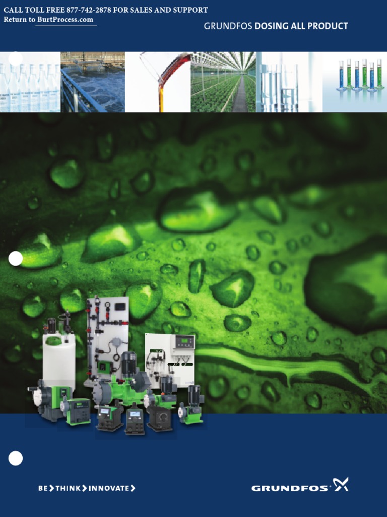 Grundfos Dosing Solutions Guide | PDF | Pump