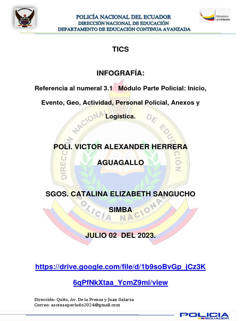 Parte Policial | PDF