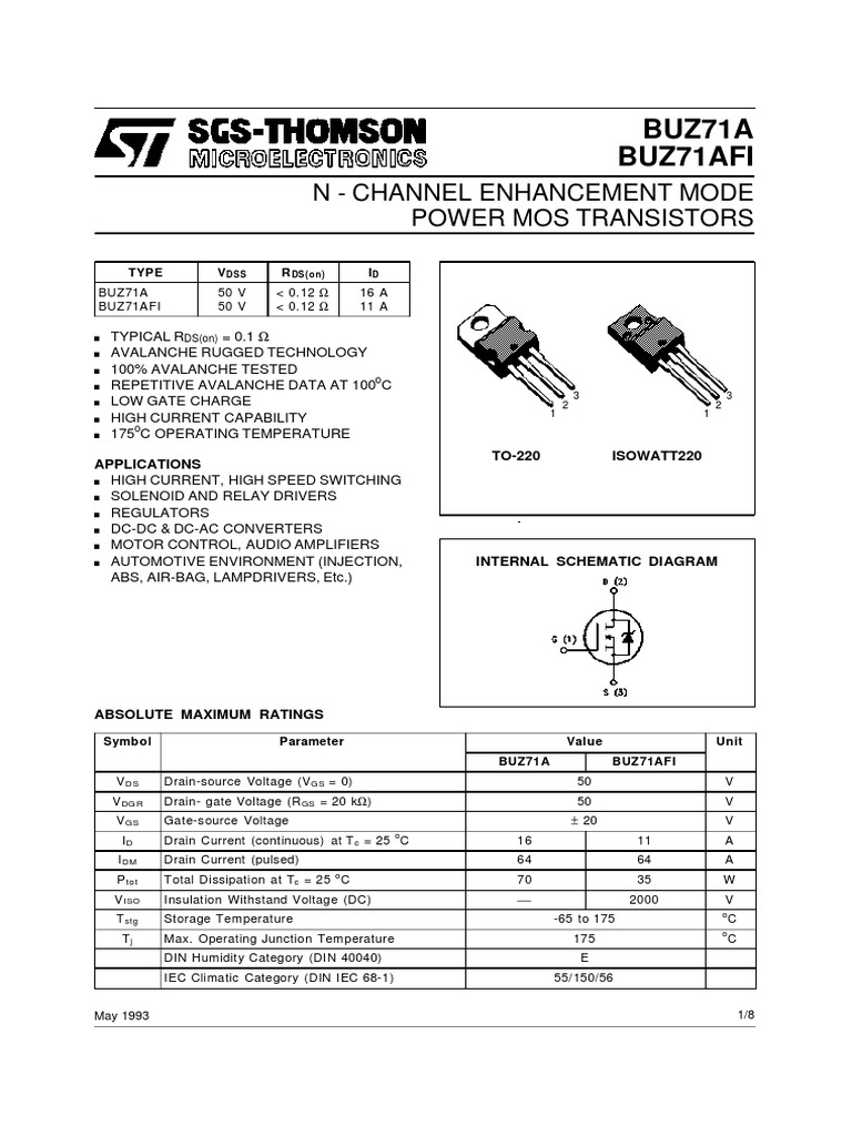 Buz 71 A | PDF | Electrical Engineering | Computing