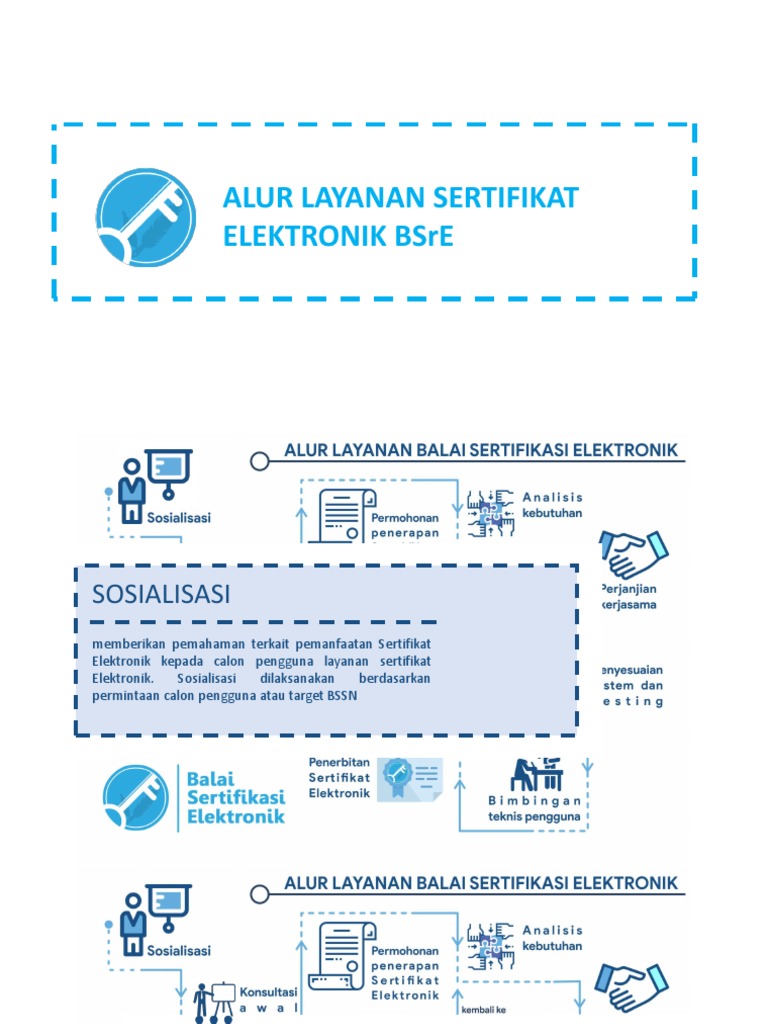 Alur Layanan BSrE | PDF