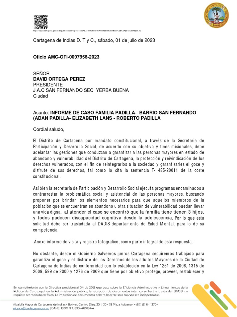 Caso 02 - ADAN PADILLA GUZMAN | PDF | Trabajo Social | Salud mental