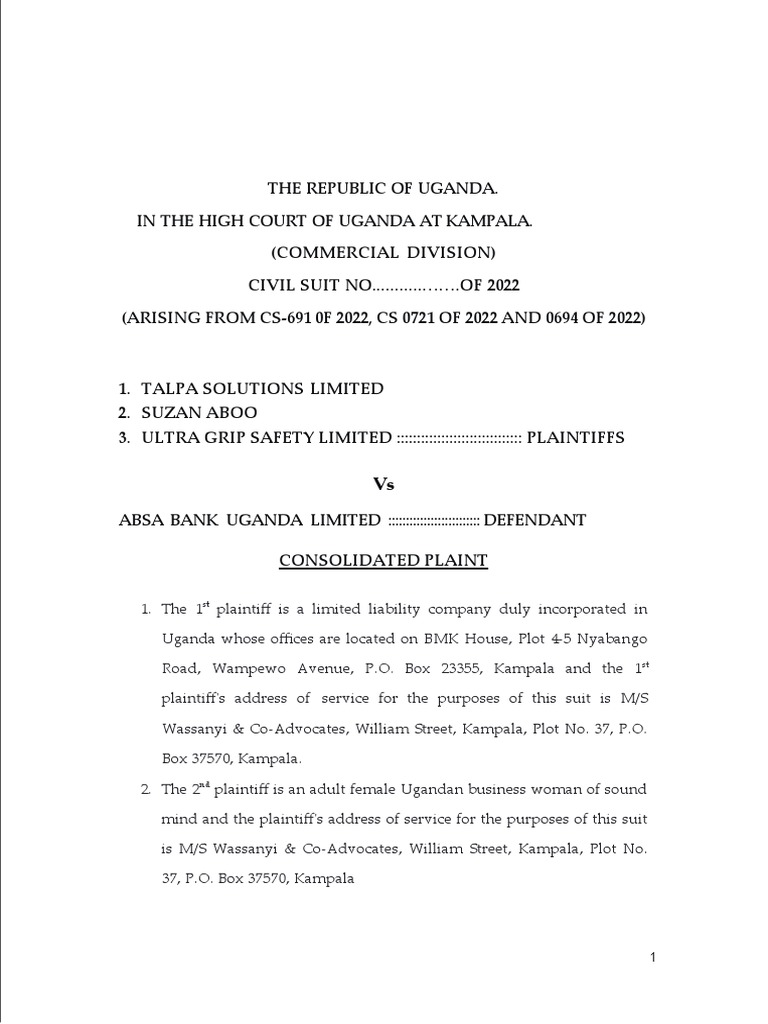 1122 Commercial Court Draft | PDF | Damages | Punitive Damages