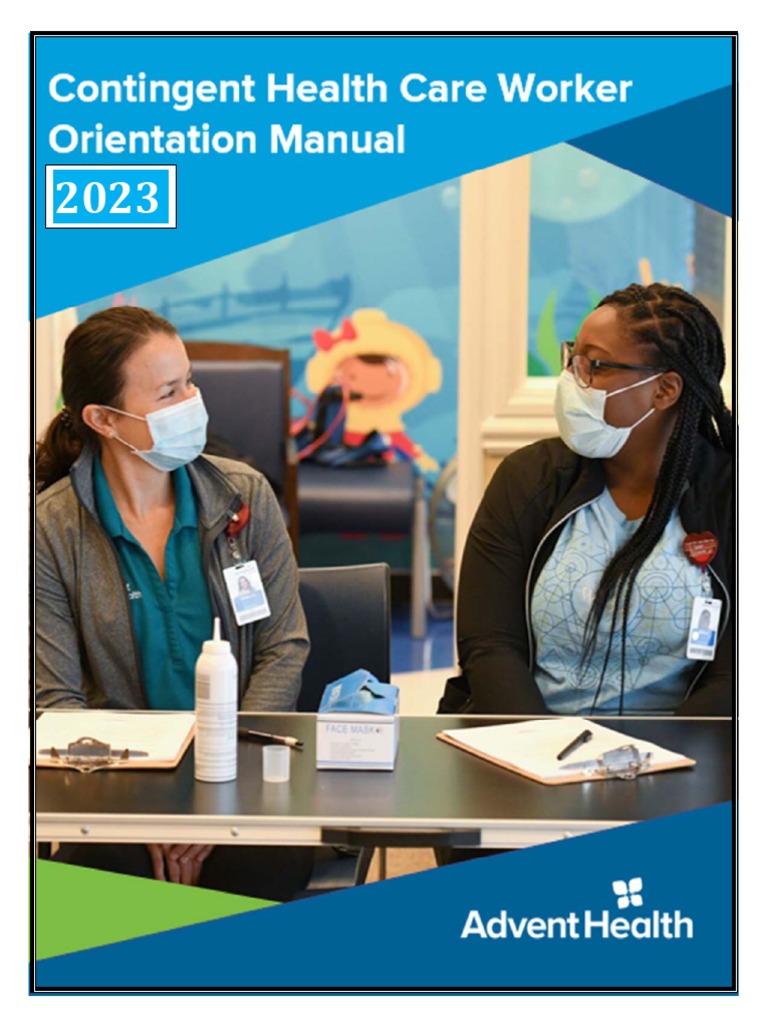 Contingent Health Care Worker Manual Fillable - 2023 | PDF | Joint ...
