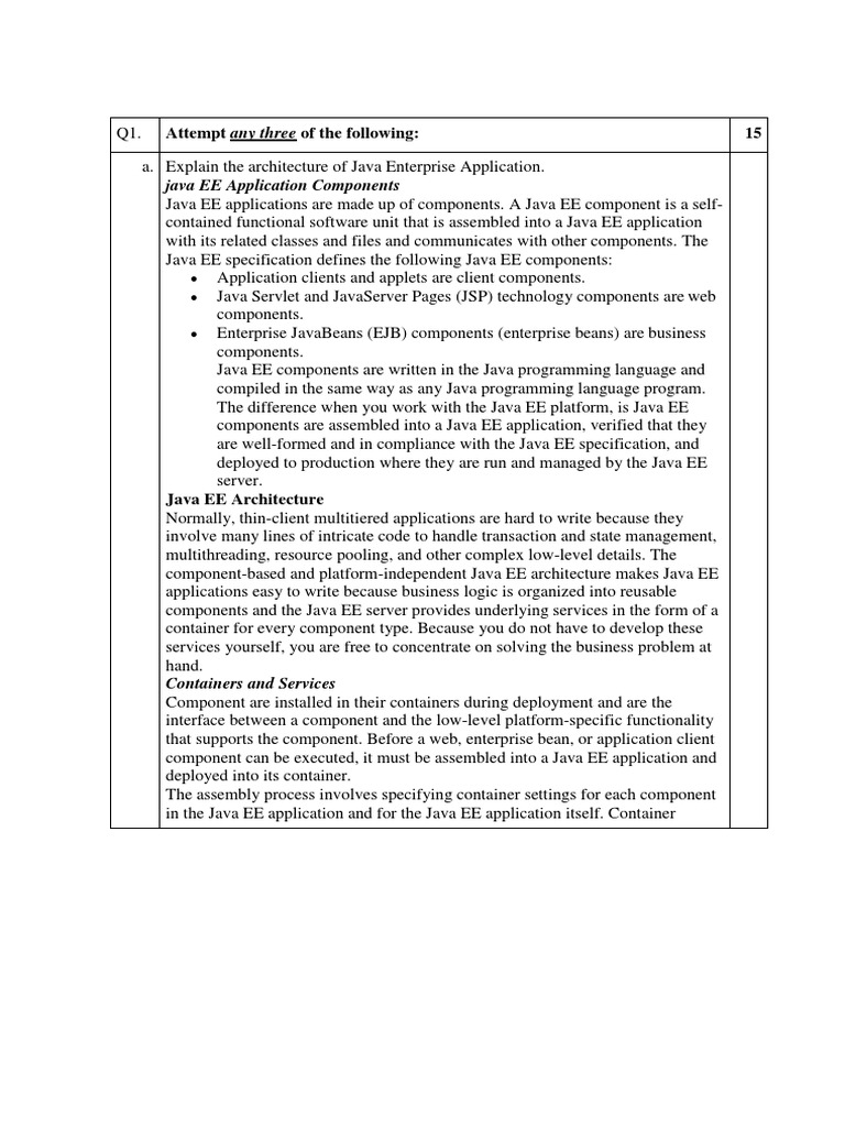 TYBSc - IT - EJ Paper Solution | PDF | Java (Programming Language ... TYBSc - IT - EJ Paper Solution | PDF | Java (Programming Language ...
