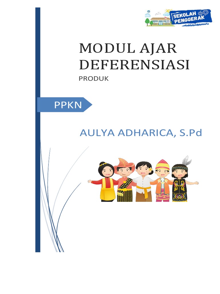 MODUL AJAR DIFERENSIASI Kls 2 (PPKN) | PDF