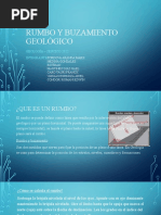 1 Rumbo y Buzamiento Definición, para Que Sirve, Fórmula, Etc | PDF ...