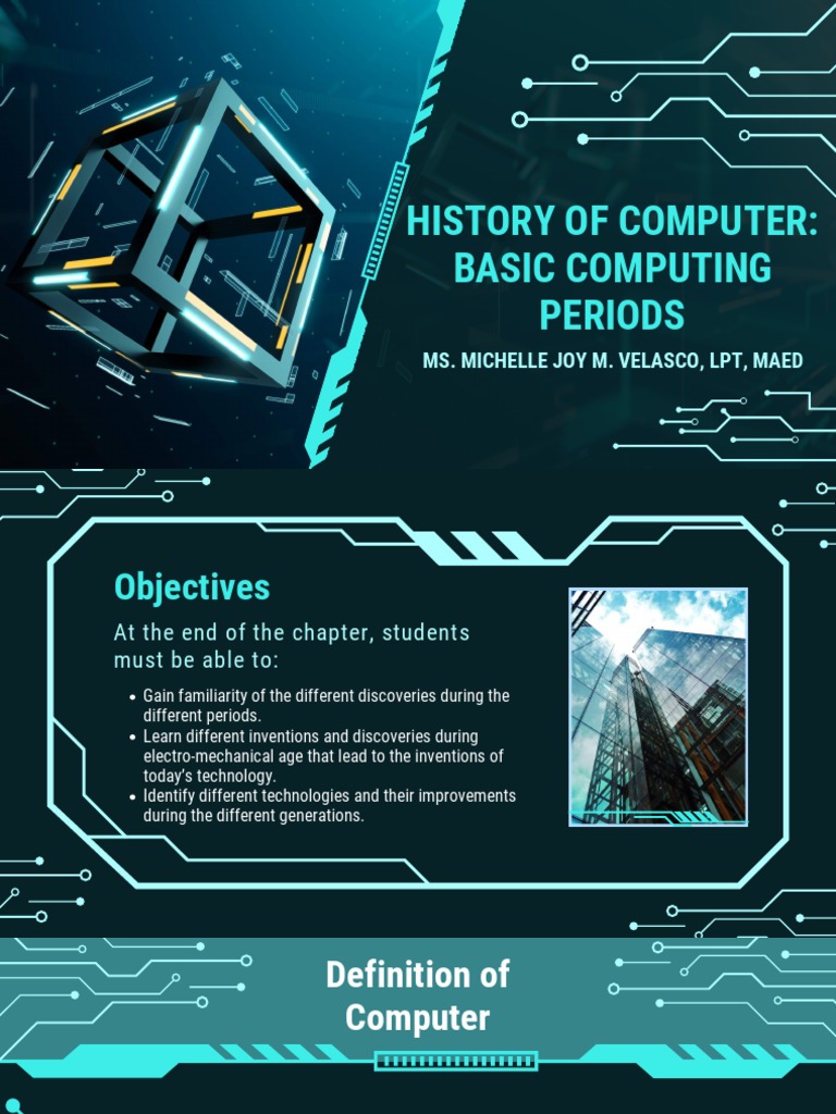 L2 History Of Computer Basic Computing Periods Compressed Pdf Information Technology