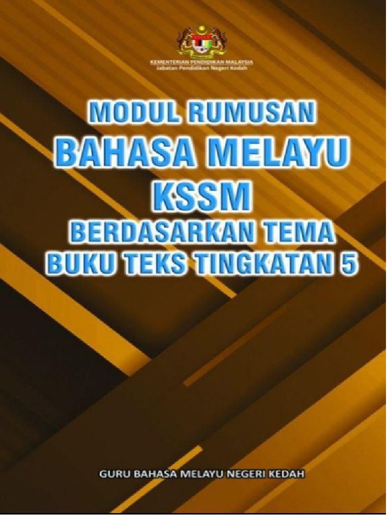 Modul Rumusan Bahasa Melayu Tingkatan 5 Pdf