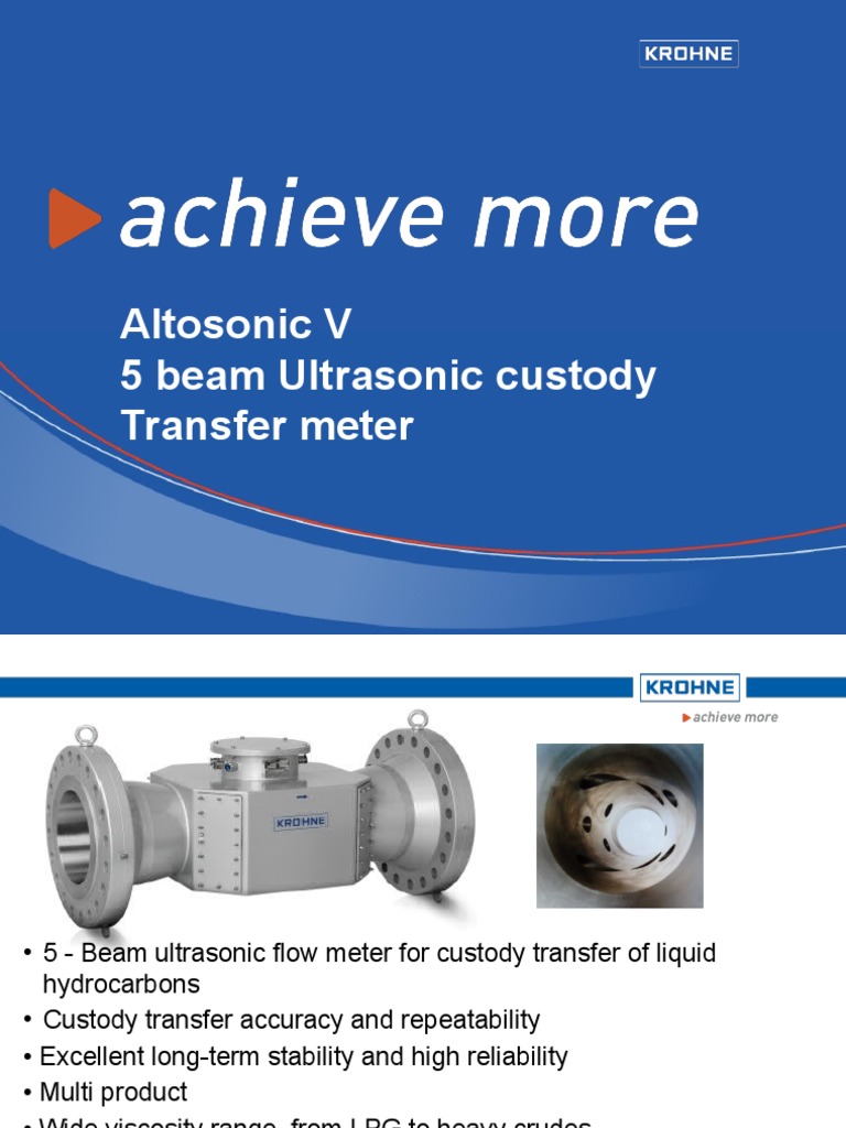 001.01 - Altosonic V Intro (USM Measurement and Alto-V Intro) | PDF ...