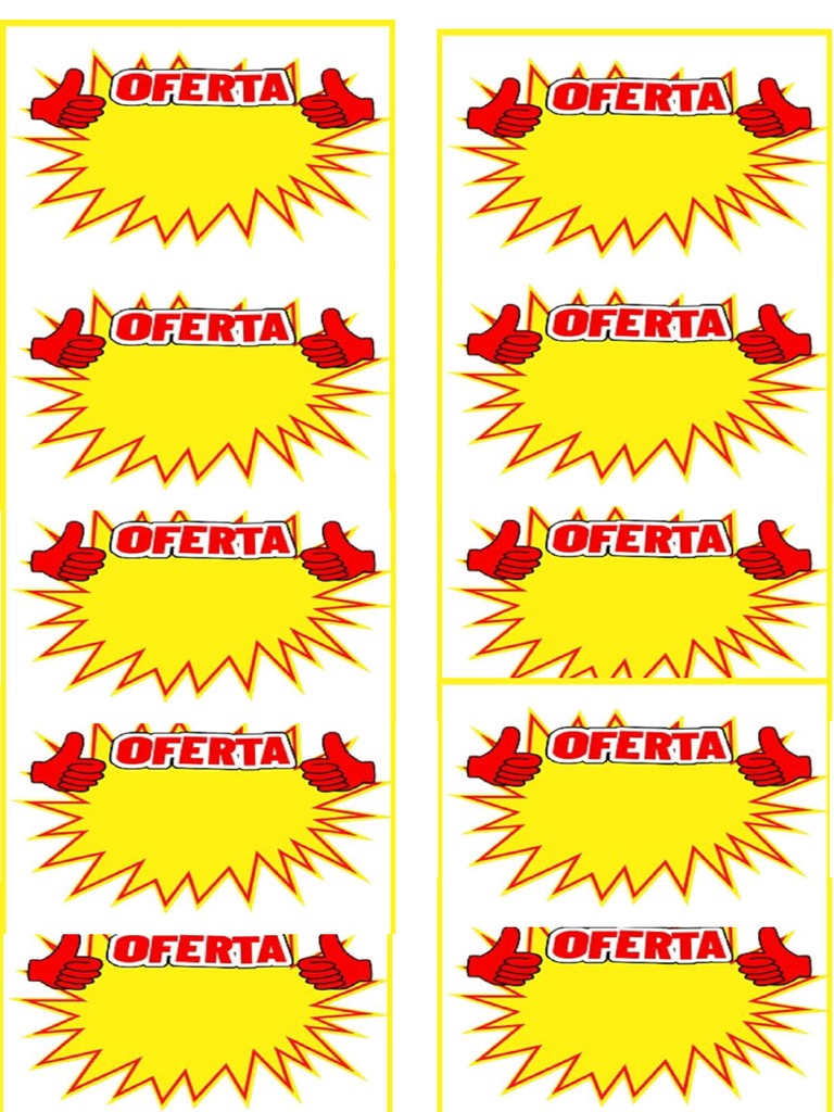 Etiquetas Promoção Imprimir | PDF