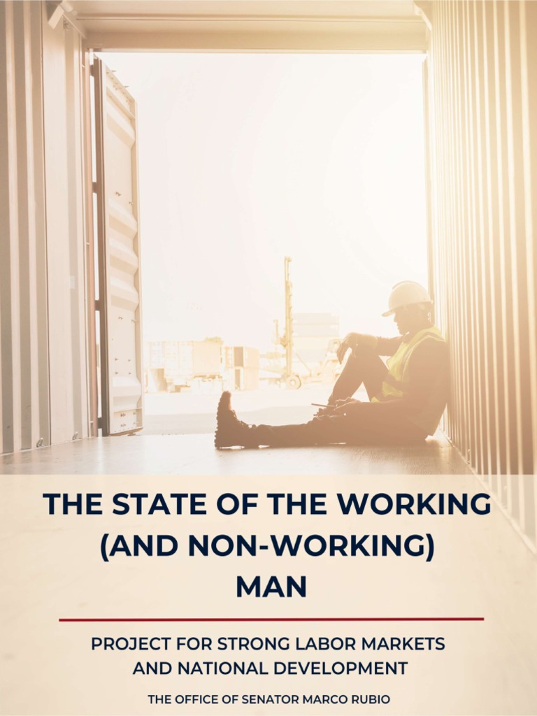 (DAILY CALLER OBTAINED) - The State of The Working and Non-Working Man ...