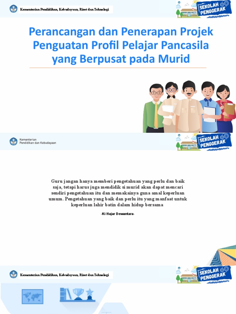 PPT Panduan Lokakarya Pembelajaran 2 - Luring Dan Daring | PDF