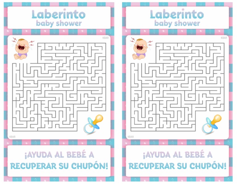 Laberinto Baby Shower | PDF