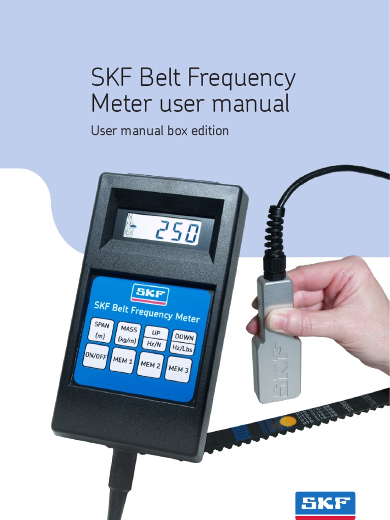 Belt Frequency Meter | PDF | Belt (Mechanical) | Calibration
