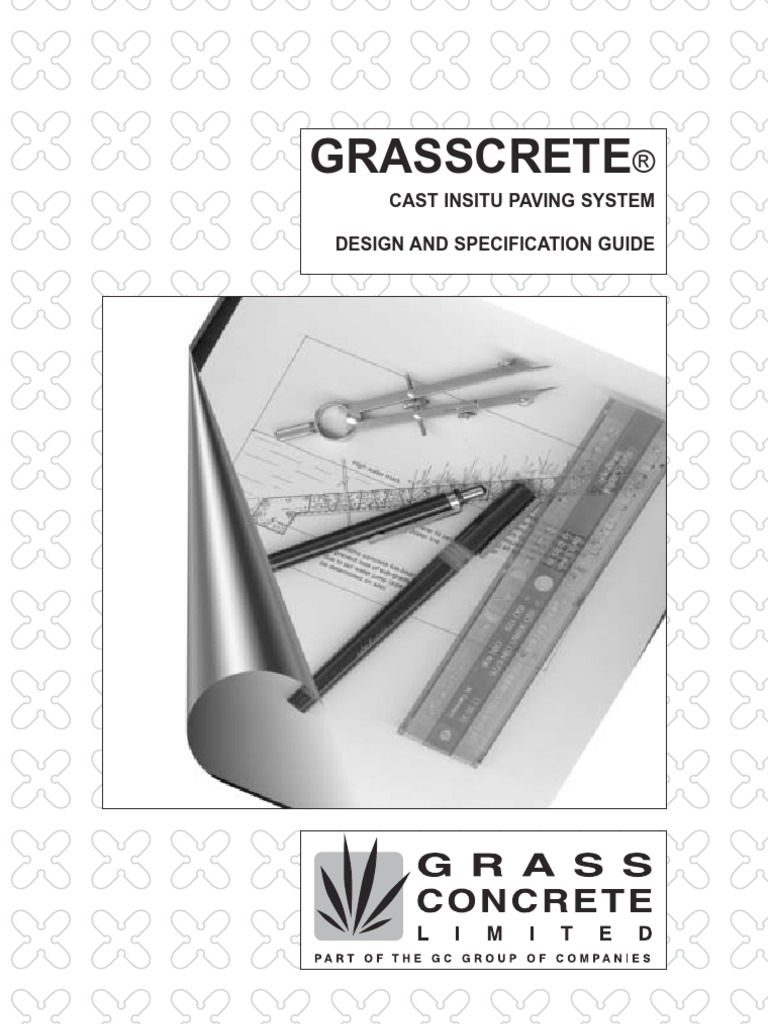 Grasscrete: Cast Insitu Paving System Design and Specification Guide ...