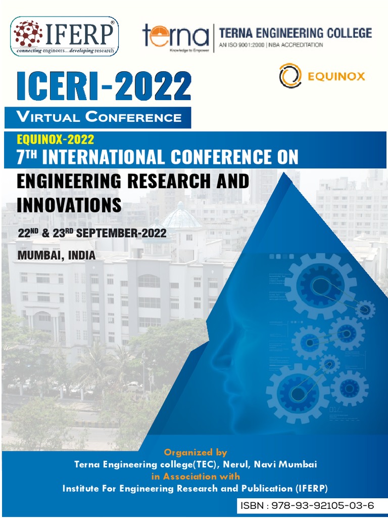 Iceri 2022 | PDF | Tamil Nadu | Engineering