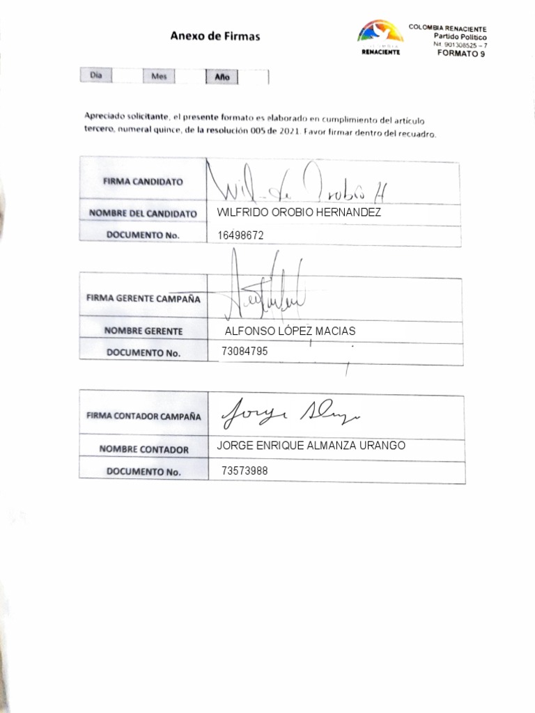 09 - Anexo Firma | PDF