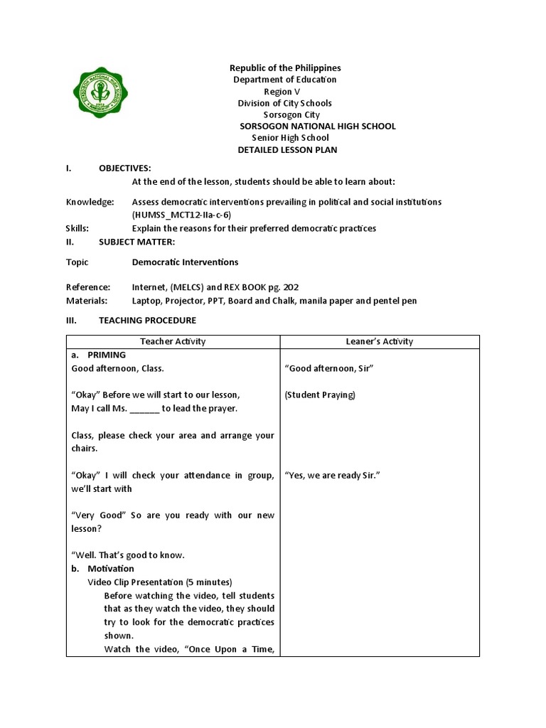 Democratic Interventions | PDF