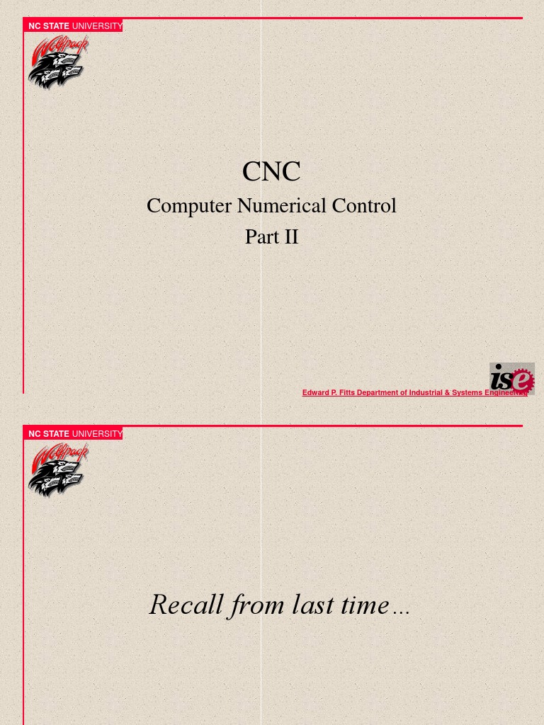 Intro To Cnc S22 Partii Pdf Numerical Control Cartesian Coordinate System 
