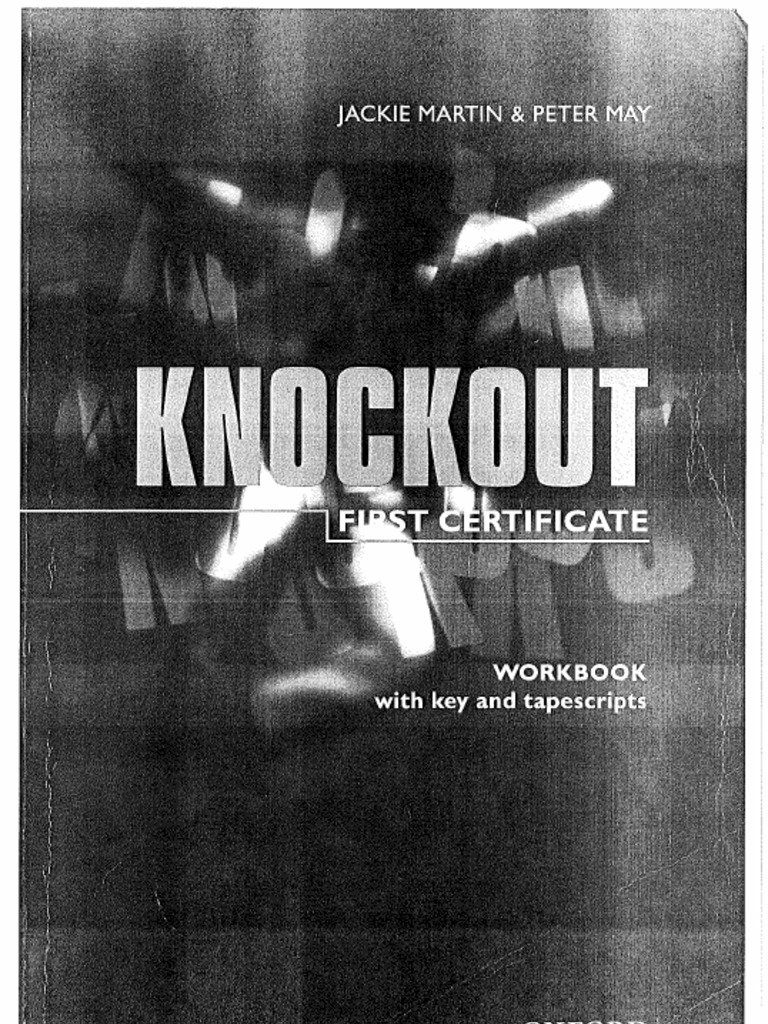 Knockout First Certificate Workbook | PDF