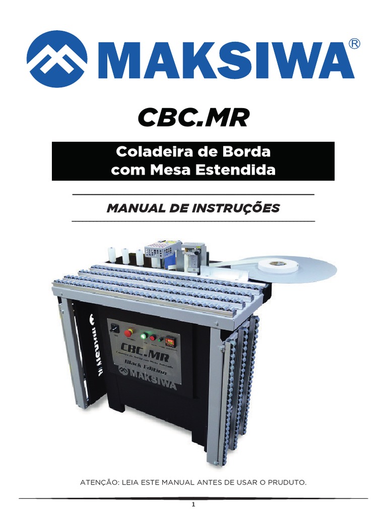 Eng - Manual CBC - MR | PDF | Temperatura | Máquinas