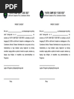 Example of Solicitation Letter Filipino | PDF