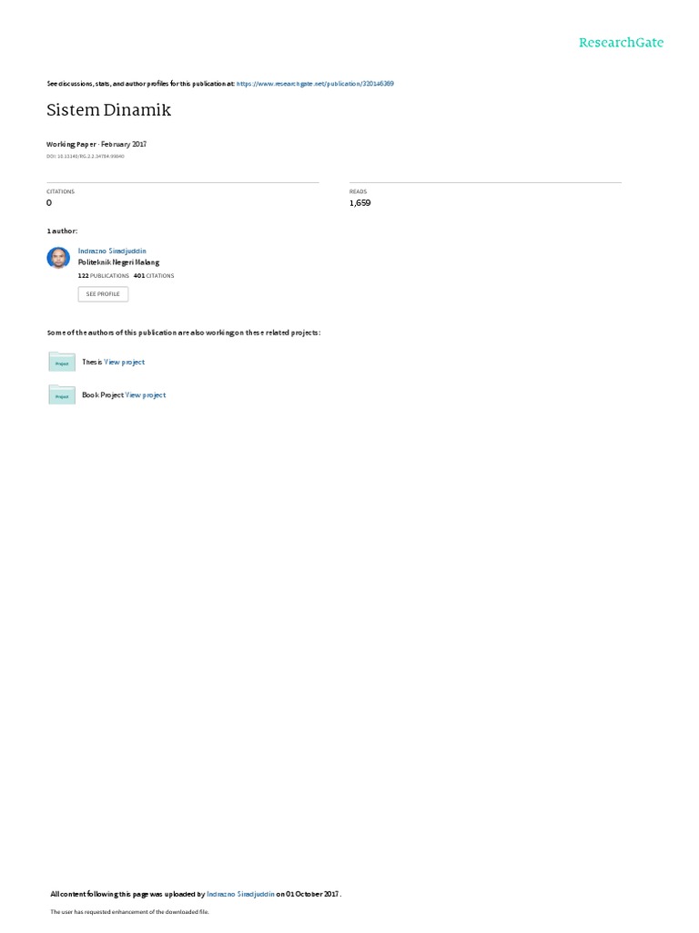 Pendahuluan Dynamic | PDF