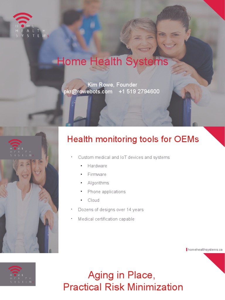 Health Monitoring Tools for OEMs | PDF | Internet Of Things | Wearable ...