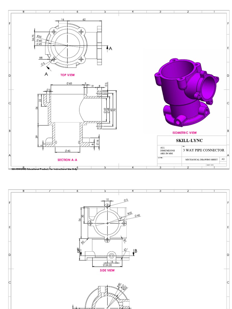 3 way pipe connector | PDF