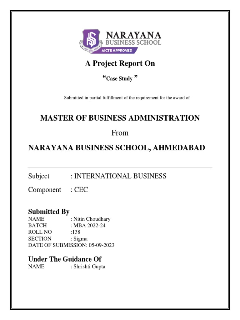 Nitin Choudhary 138 IB | PDF | Innovation | Market (Economics) Nitin Choudhary 138 IB | PDF | Innovation | Market (Economics)