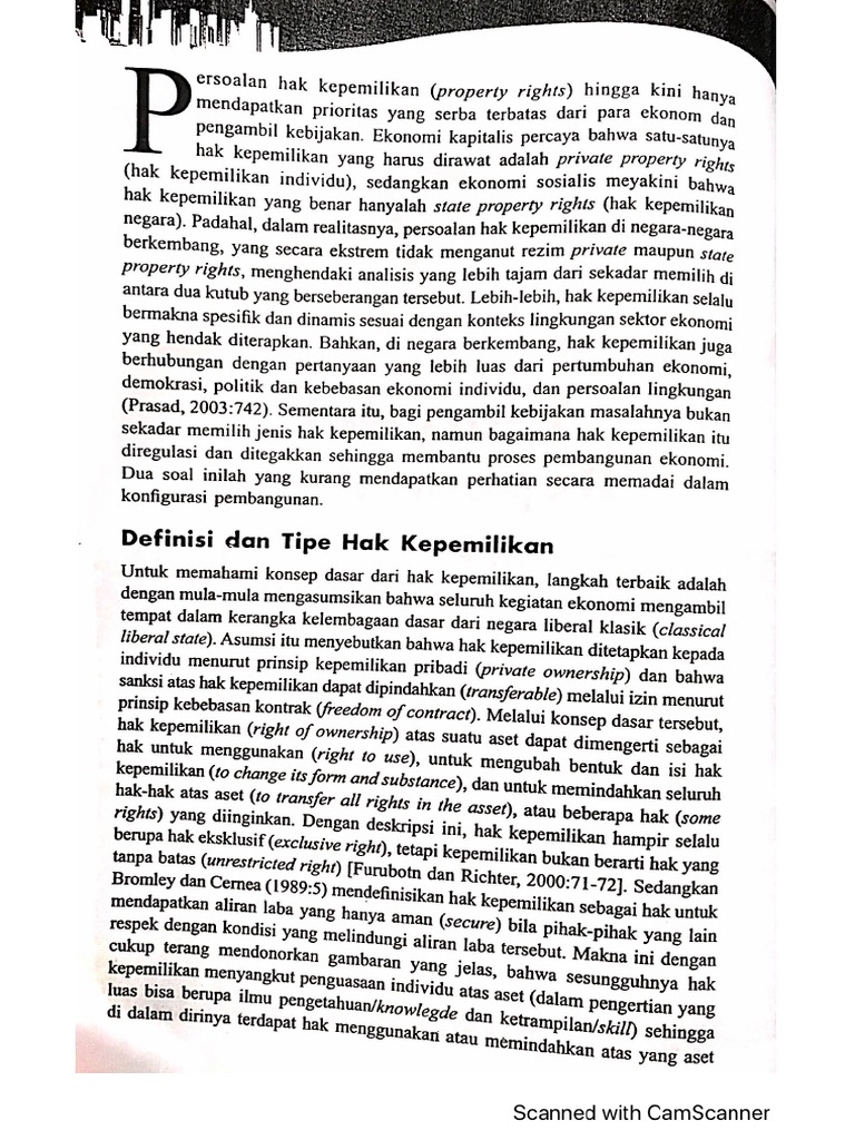 KLP 6 Teori Hak Kepemilikan | PDF