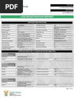 CSD Report | PDF | Identity Document | Taxes