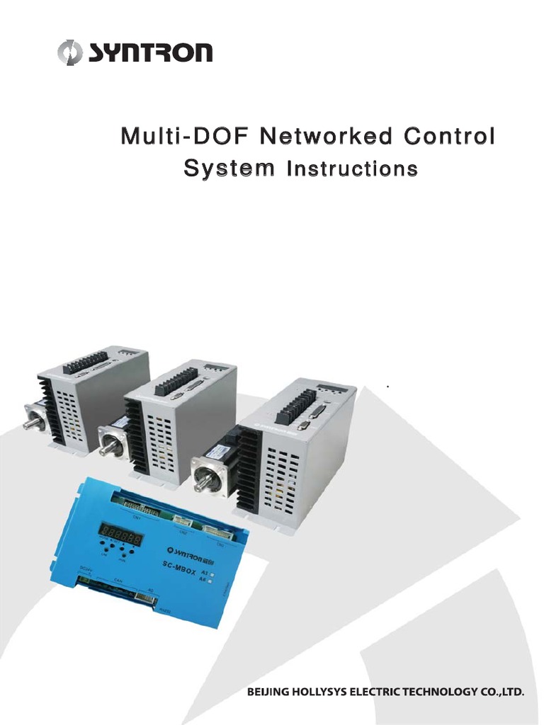 Multi-DOF Networked Control System | PDF | Network Switch | Servomechanism