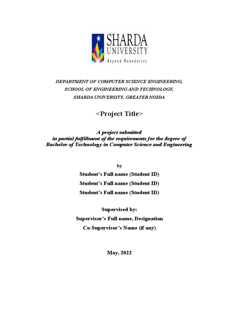 Project Format As On 7th April | PDF | Paragraph | Citation