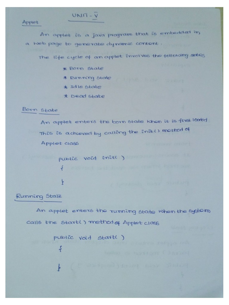 Oopj Unit5 | PDF Oopj Unit5 | PDF