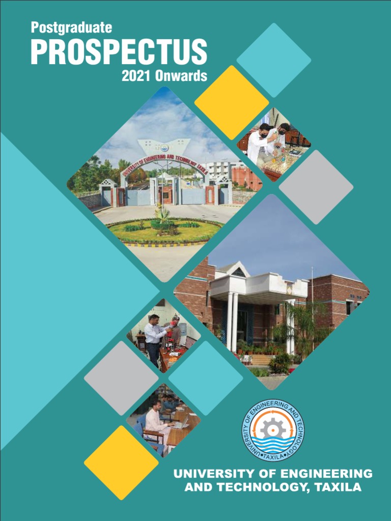 Prospectus PG 2021 Onwards | PDF | Academic Degree | Geotechnical Engineering