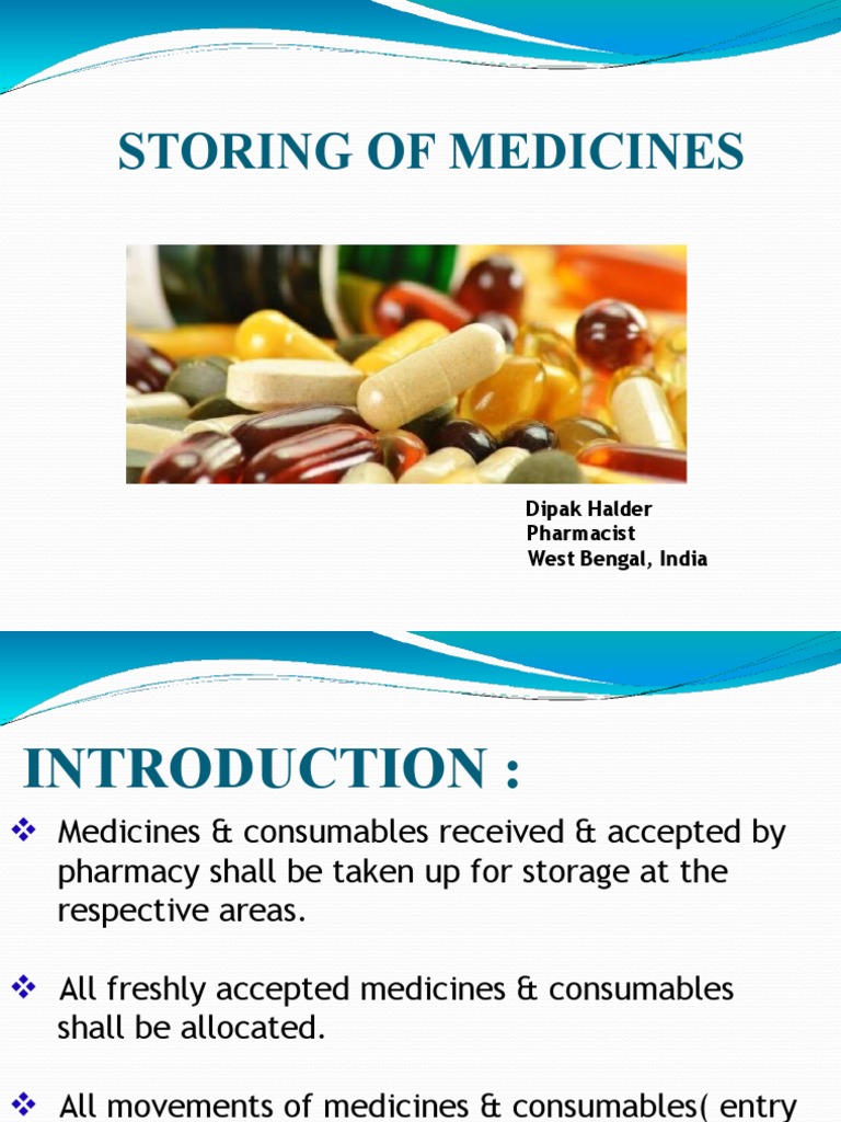 Guidelines for Medicine Storage | PDF | Shelf Life