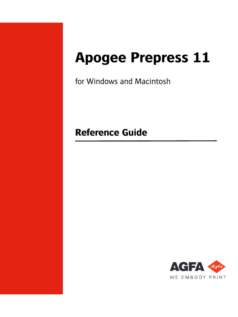 Apogee Prepress 11.0 With Multiple Products Jobs - Prepress - OLH | PDF