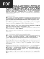 Machote Contrato de Prestacion de Servicio REPSE | PDF | Póliza de ...