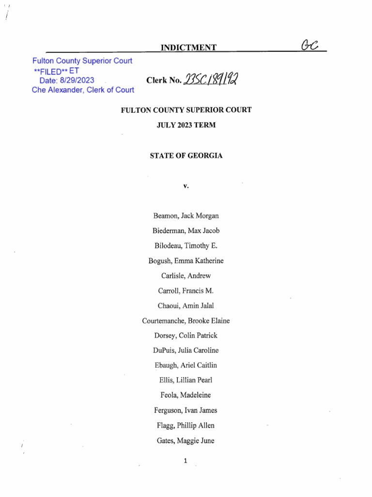 Criminal Indictment | PDF | Arraignment | District Attorney